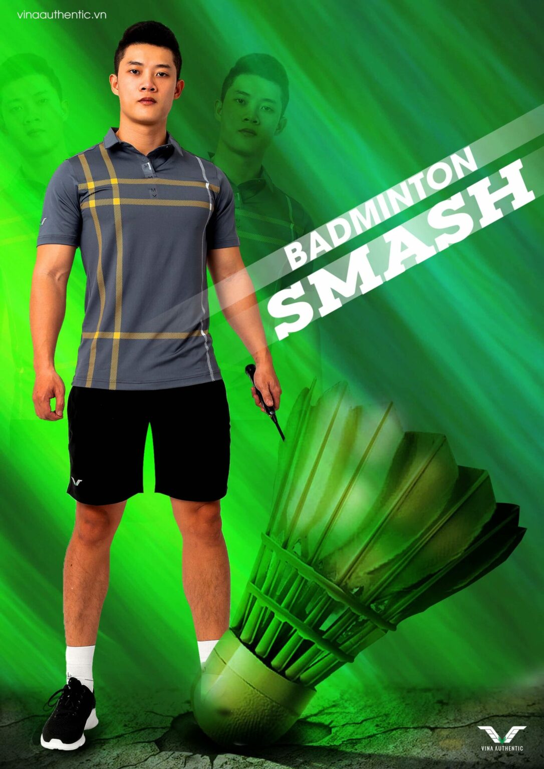 Áo Cầu Lông - Vina Authentic Sport Cloting Brand