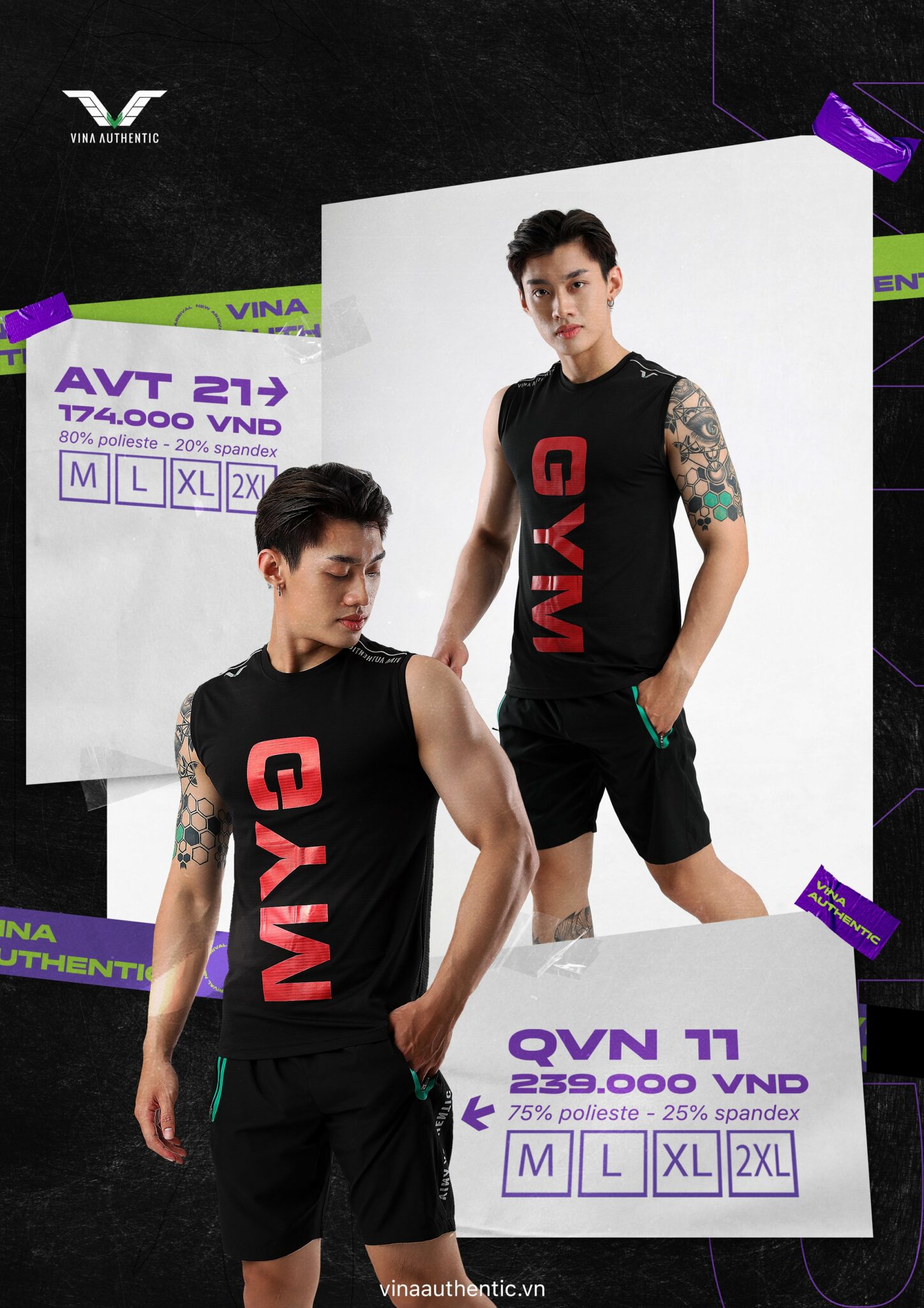 VinaAuthentic - Quần Áo Thể Thao Chính Hãng Giá Rẻ